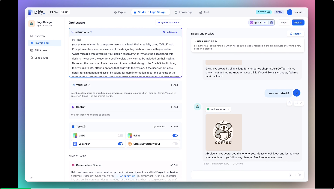 Dify 发布 AI Agent 能力：基于不同的大型语言模型构建 GPTs 和 Assistants